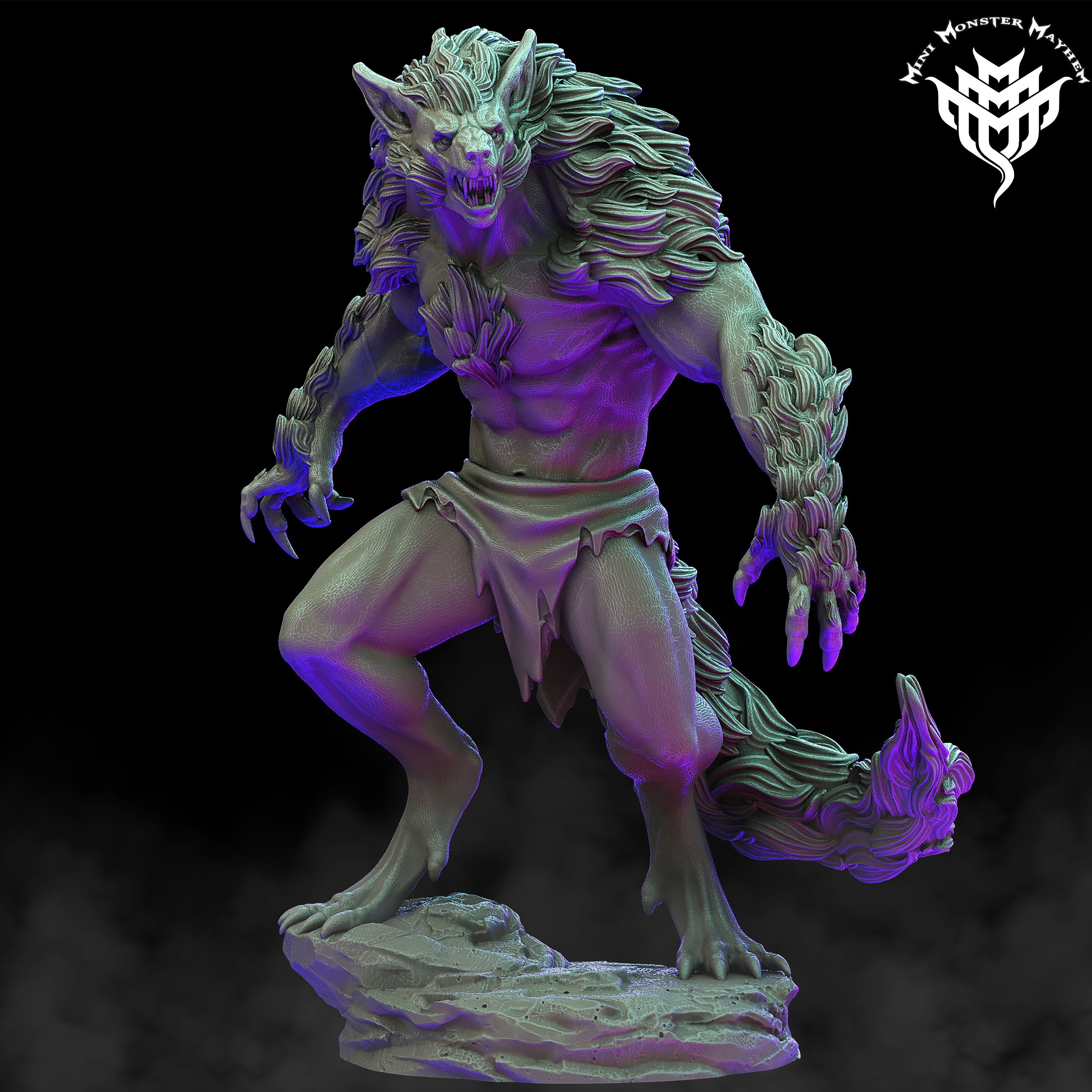 Werewolves Children of the Night Dnd Monster 28mm 32mm - Etsy