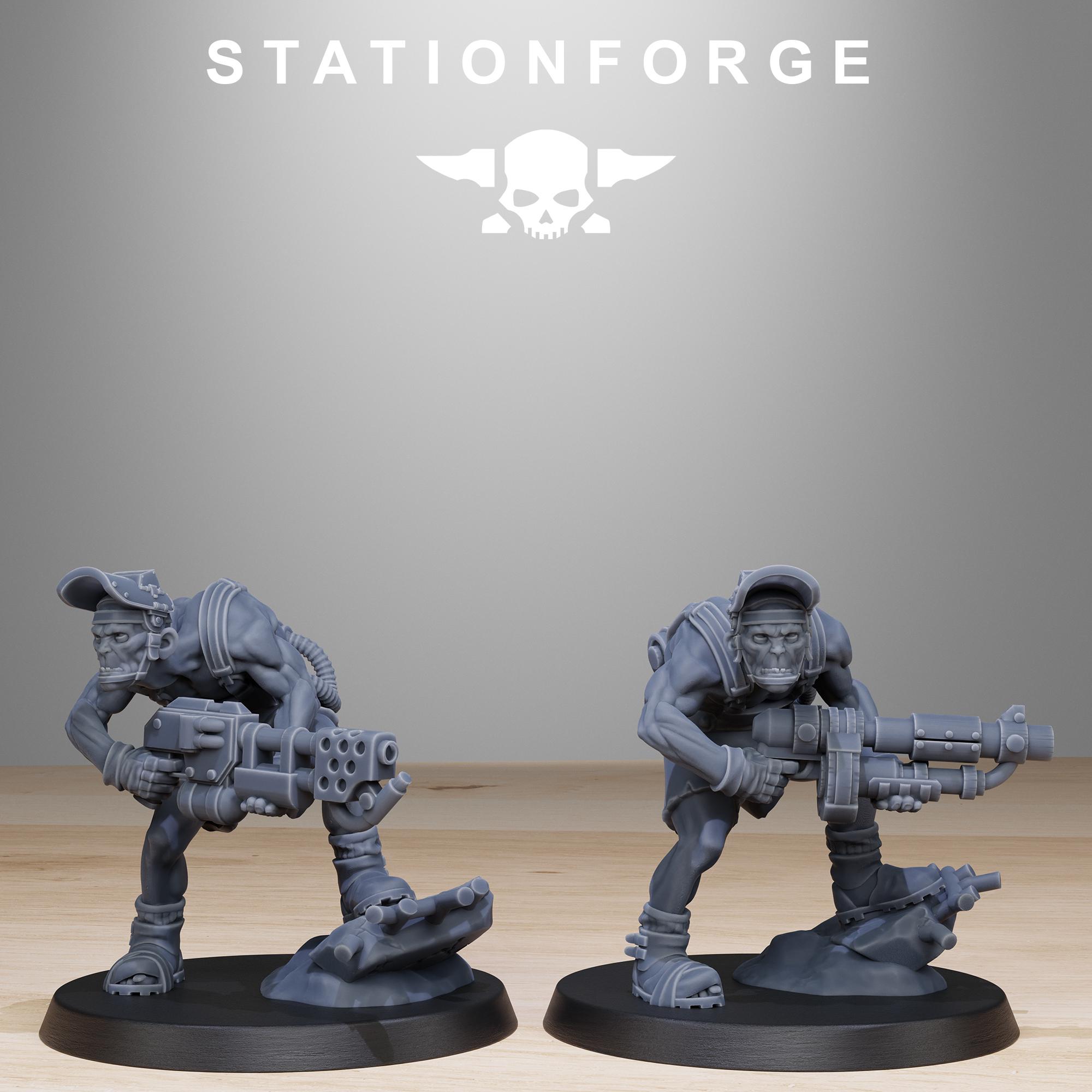 Corrupted Guard Wretched - 3d Printed War 32mm | Miniatures for ...