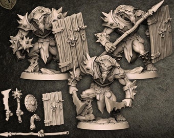 Oni Hobgoblin Boss Yoshigruzu the Clan Leader 28mm 3d Printed ...