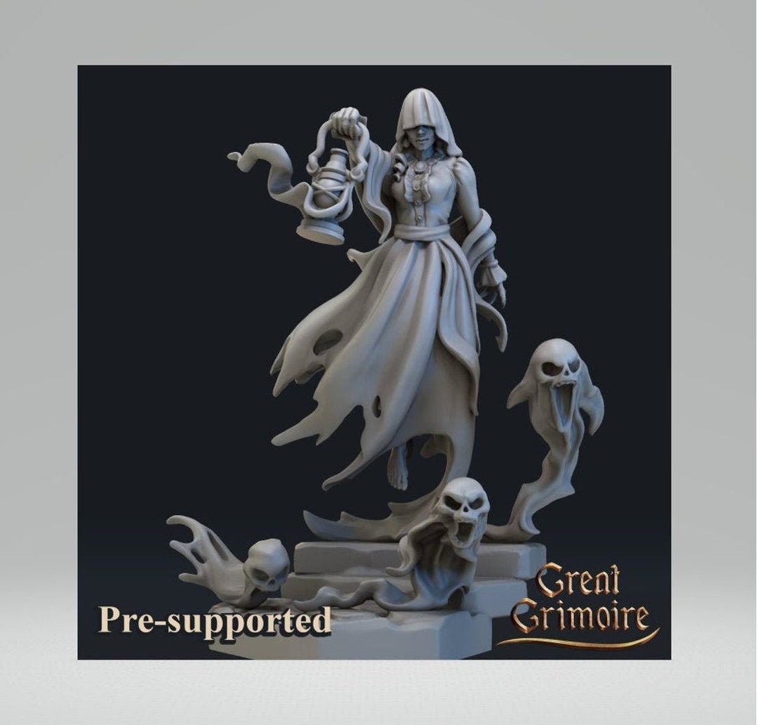 Ghost Banshee - Horror Miniature - Fairytale - 28mm Miniatures for ...