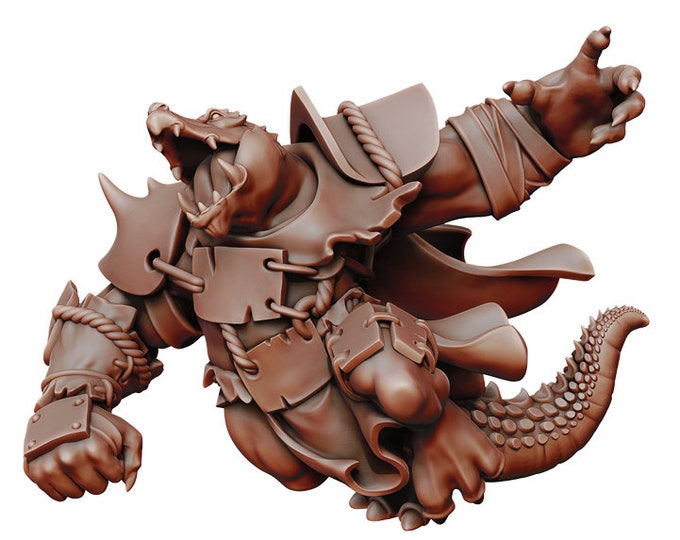 Hydra Dnd Monster Reptile Dragon Beast 28mm 32mm 3d - Etsy