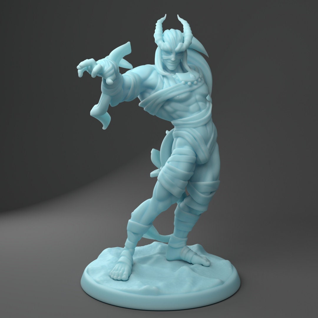 Styx the Mummy - Male Pinup - Demon - Dead Undead 28mm | 32mm ...