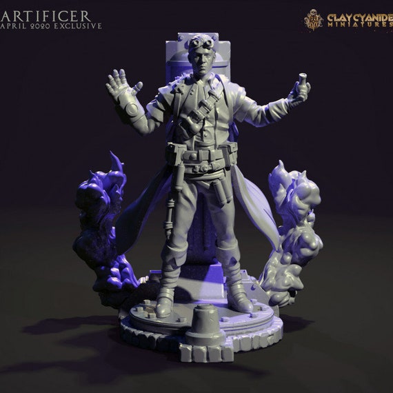 Artificer Dnd Class 28mm Dungeons and Dragons Miniatures - Etsy