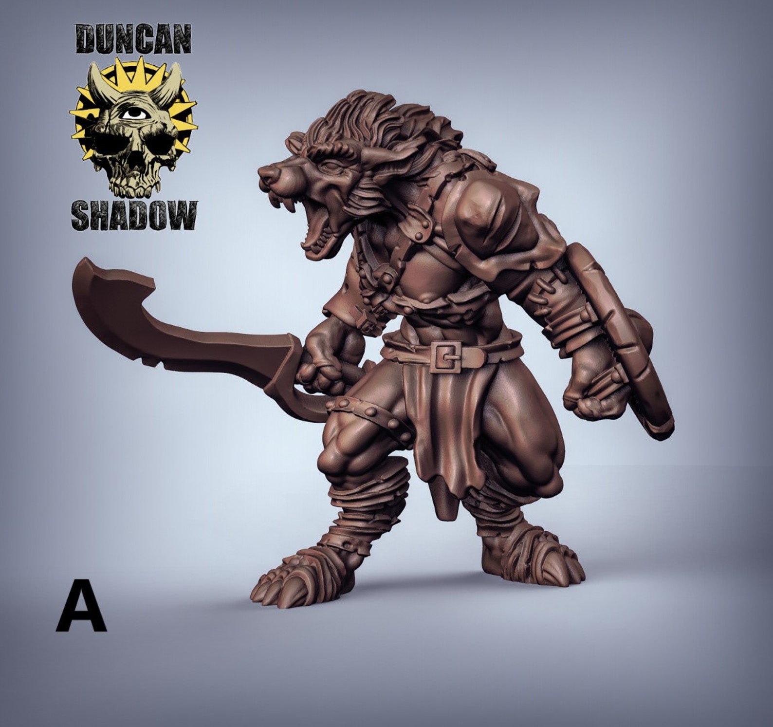 Wolfen - 28mm - 32mm Miniatures for Tabletop Gaming (dnd, D&D) by ...