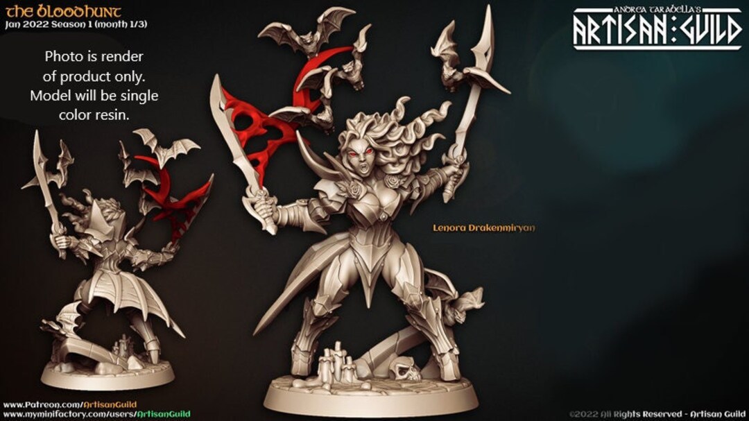 Vampire Lady - Lenora Drakenmiryan - Lady of Darkness - RPG Fantasy ...