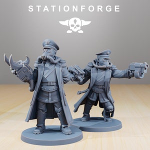 Grimguard Officer - Hero - 28mm | Miniatures for Tabletop Gaming (dnd ...