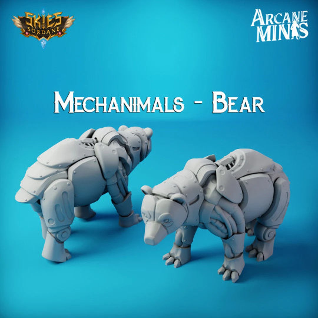 Animal Constructs - 32mm - 28mm Miniatures for Dungeons and Dragons ...