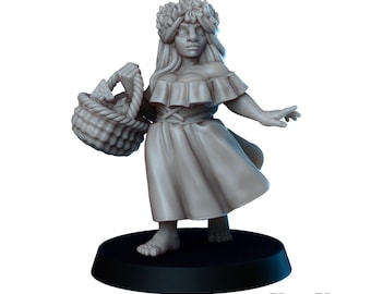 Monstrous Lady Slime 28mm 32mm Miniatures for Tabletop - Etsy