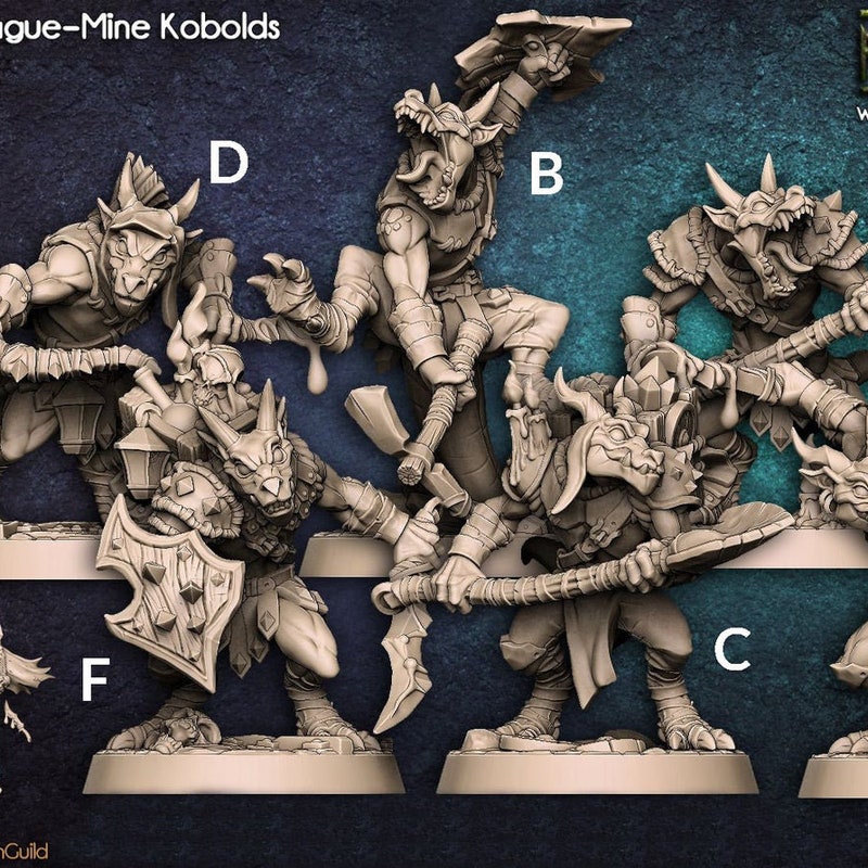 Female Kobold Miniature - Etsy