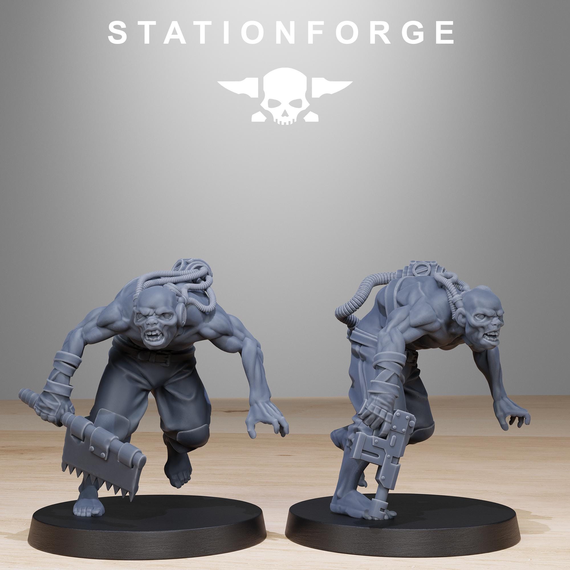 Corrupted Guard Wretched - 3d Printed War 32mm | Miniatures for ...