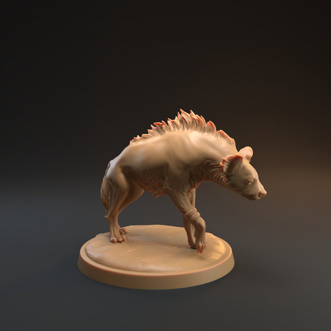 Hyena 28mm 32mm Miniatures for dnd D&D Mini Minis by - Etsy
