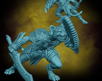 Leonin Female Dnd - Etsy