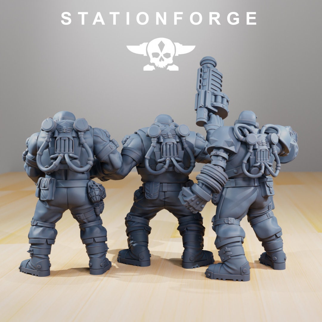 Grimguard Ogres - Super Soldiers - 28mm | Miniatures for Tabletop ...
