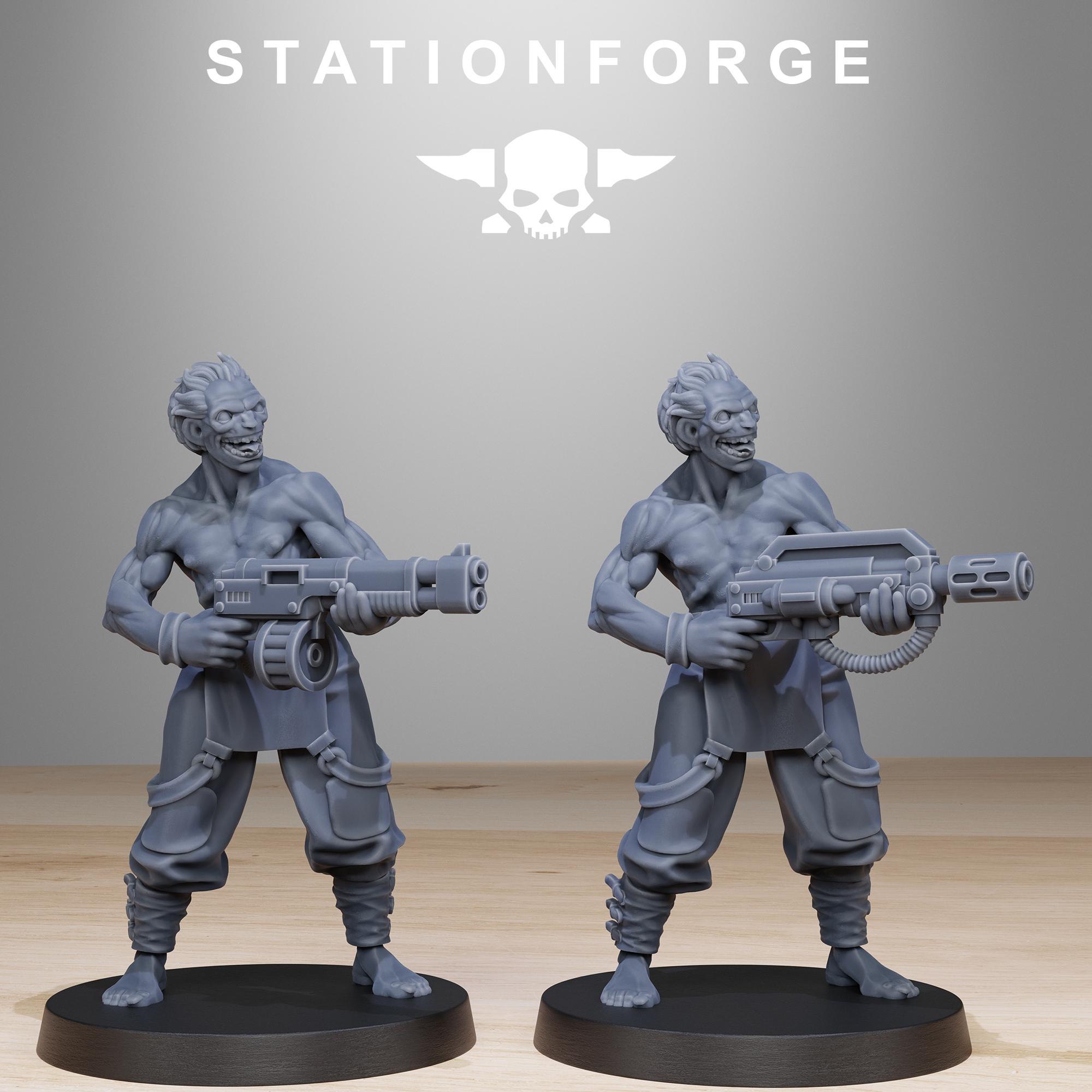 Corrupted Guard Wretched - 3d Printed War 32mm | Miniatures for ...