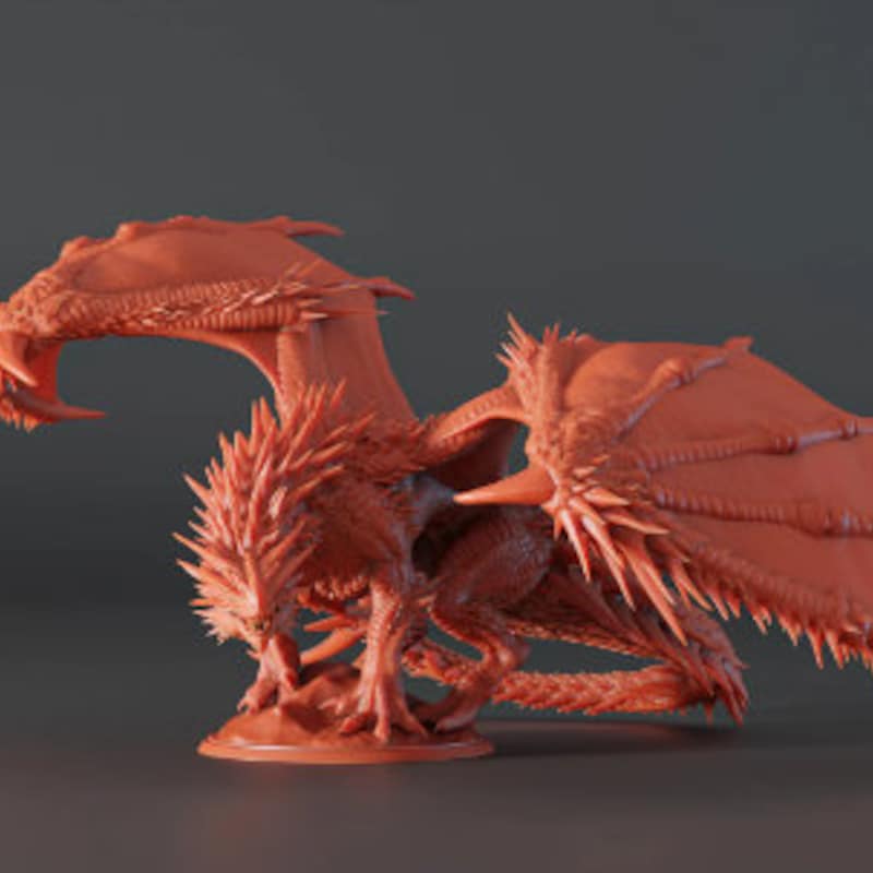 Red Dragon - Etsy