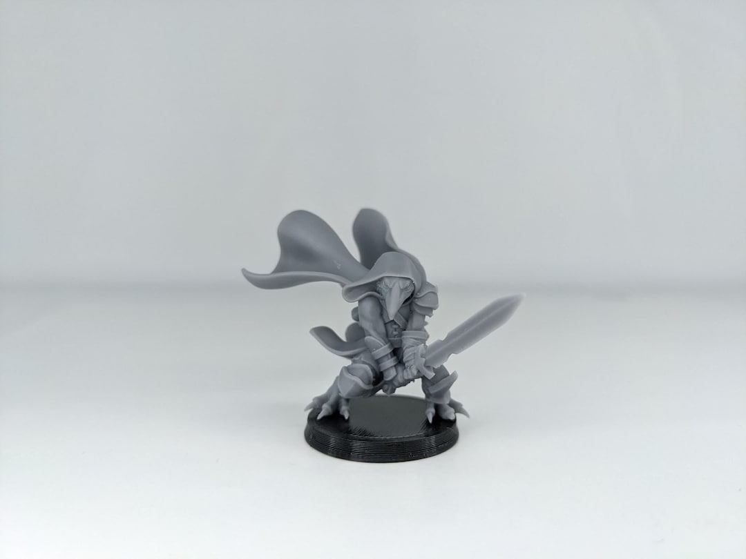 Ravenfolk - Kenku - Raven Folk - Set - Archer - 28mm Miniatures for ...