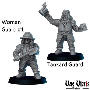 Dwarf Guards - Army of Dwarves - Dwarven Barracks - 3d Printed Mini ...