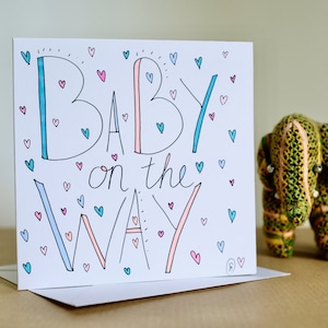 Baby on the Way - Baby Boom - Congratulations Card - Bysophiealln - Etsy