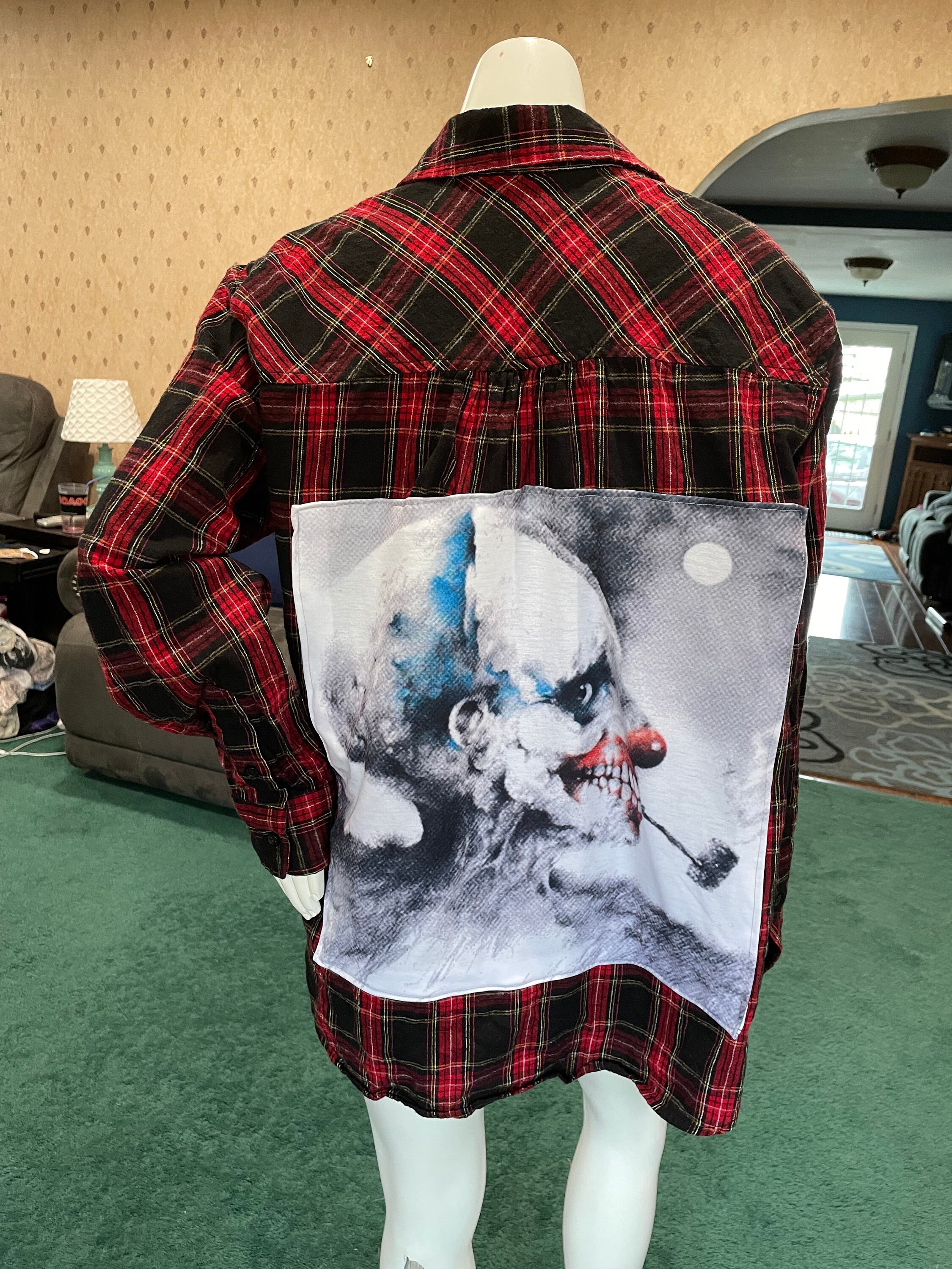 Reworked Scary Stories to Tell in the Dark Flannel - Etsy