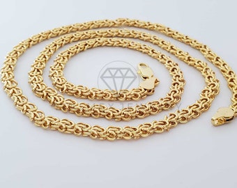 Gold Chino Link Chain - Etsy