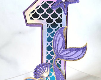 Under the Sea Centerpieces Ocean First Birthday Girl Ocean - Etsy