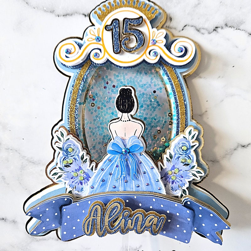 Quinceanera Cake Topper - Etsy