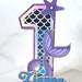 Mermaid Theme 3d Number/s. - Etsy