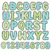 Summer Doodle Alphabet PNG, Bulletin Board Letters, Classroom Alphabet ...