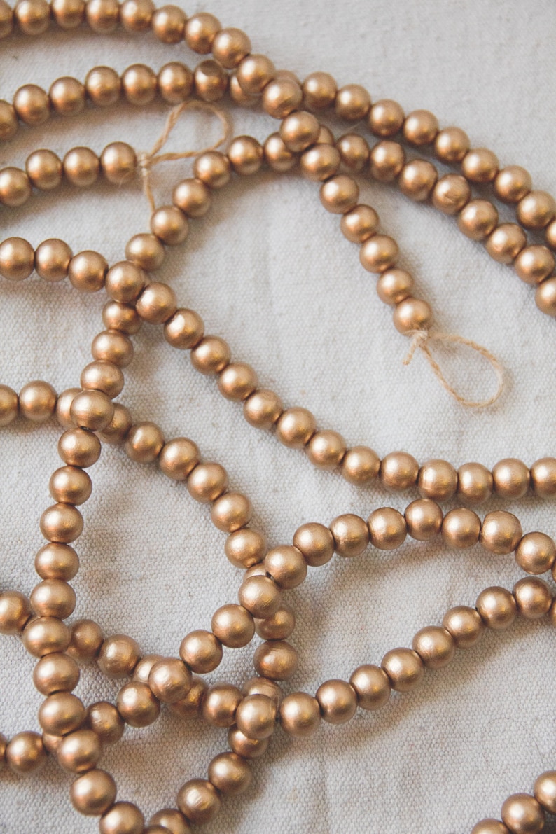 Thin Christmas Gold Garland | Wedding Garland | New Year’s Eve Garland ...