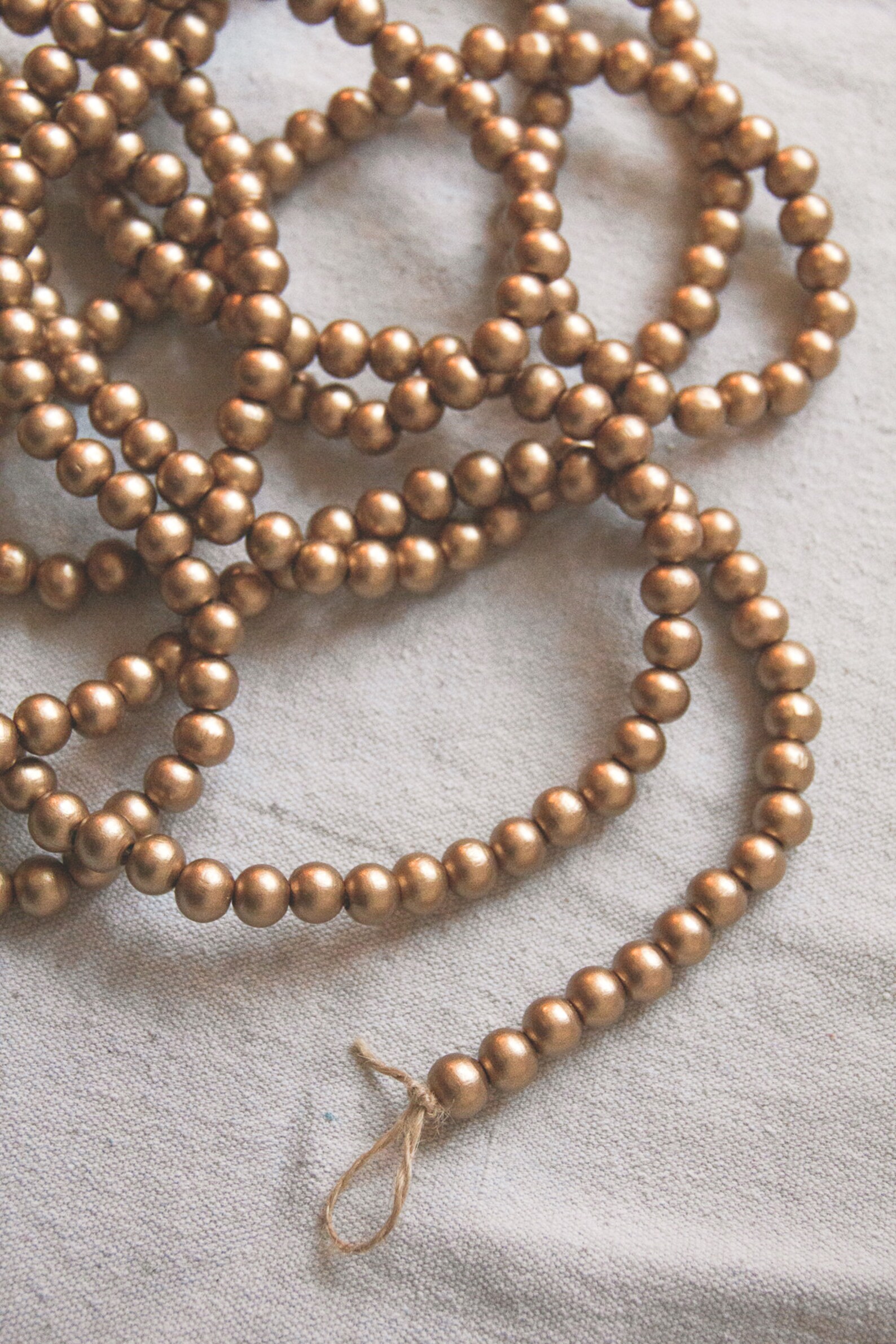 Thin Christmas Gold Garland | Wedding Garland | New Year’s Eve Garland ...