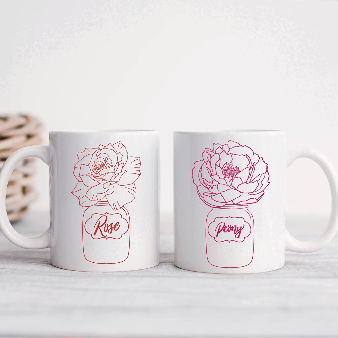 Mason Jar Birth Month Flowers Svg Cut Files Cricut Birth - Etsy
