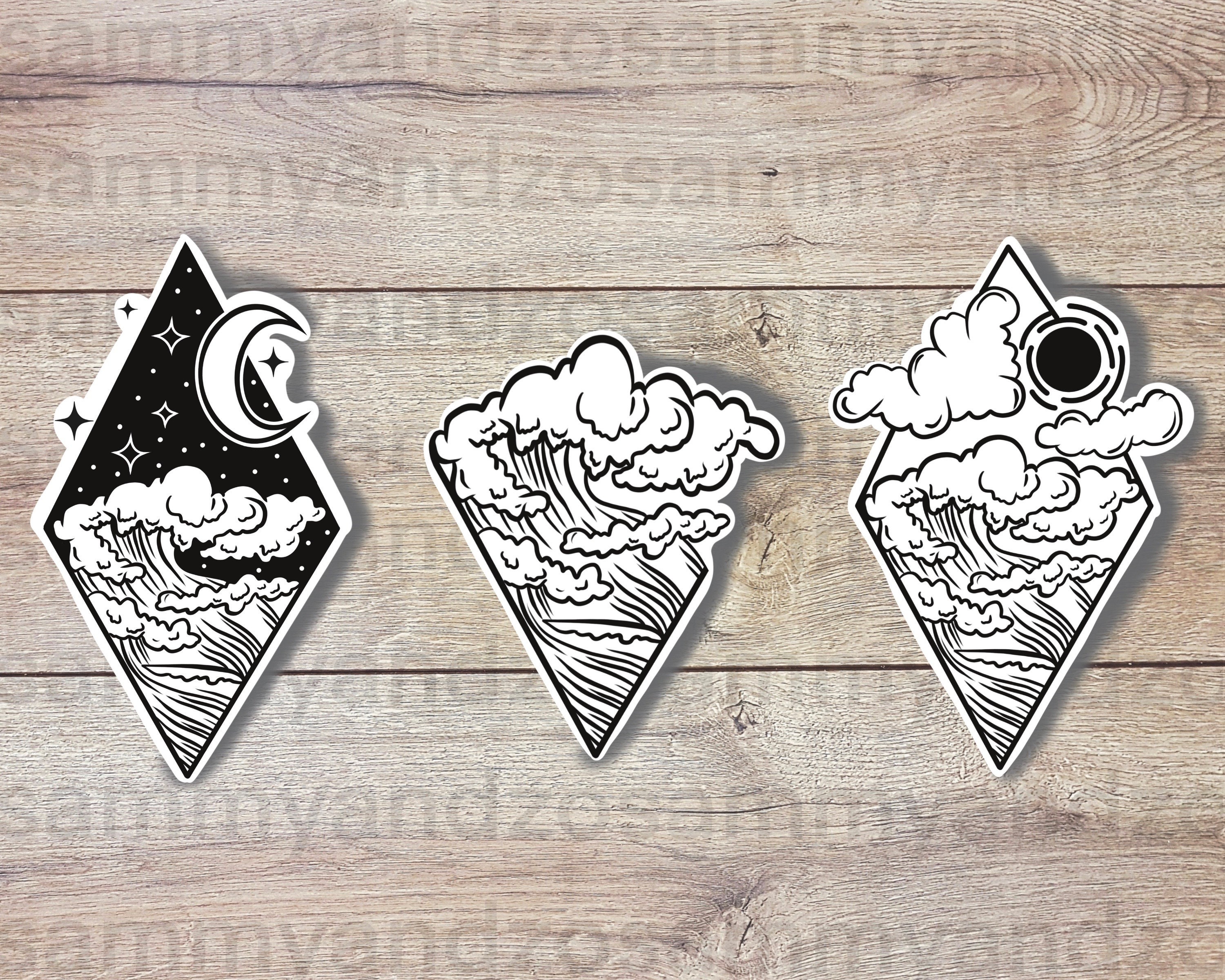 Ocean Waves Svg Bundle Ocean Svg Waves Svg Seascape Svg - Etsy