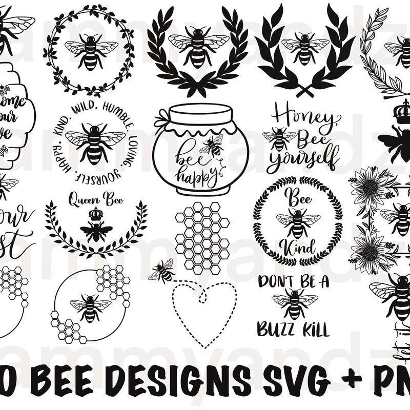 Bumble Bee Svg - Etsy