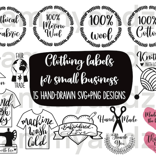 Knitting Labels - Etsy
