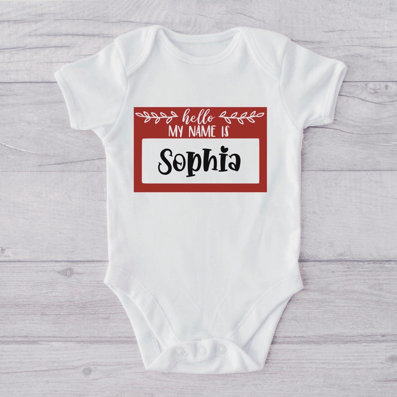 Name Tag Svg Tag Svg Baby Svg Newborn Svg Hello Svg Hello | Etsy
