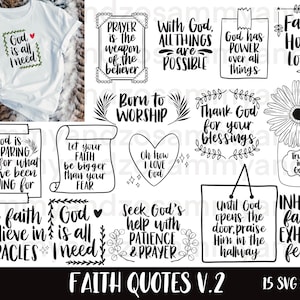 Faith V.2 Svg| Christian Svg| Faith Quotes Svg| Commercial Use Svg| Svg ...