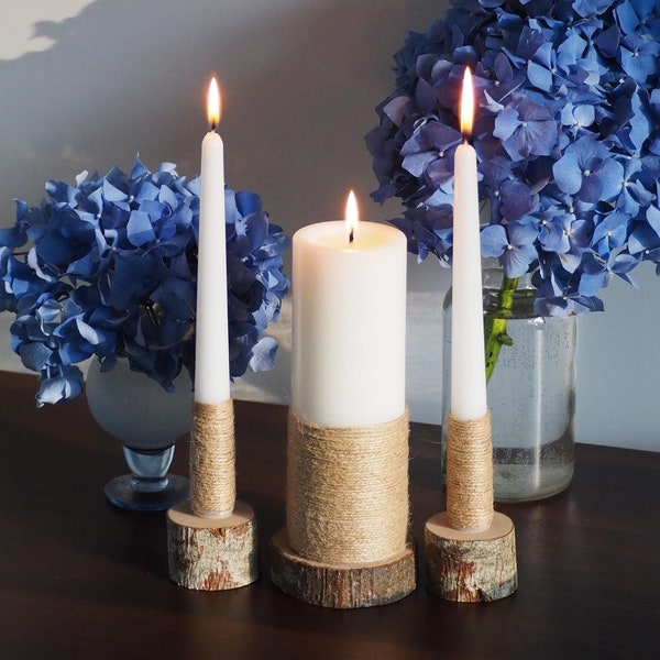 Rustic Unity Candle - Etsy