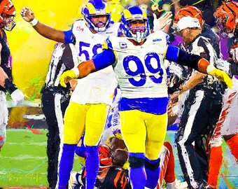 Aaron Donald Png - Etsy