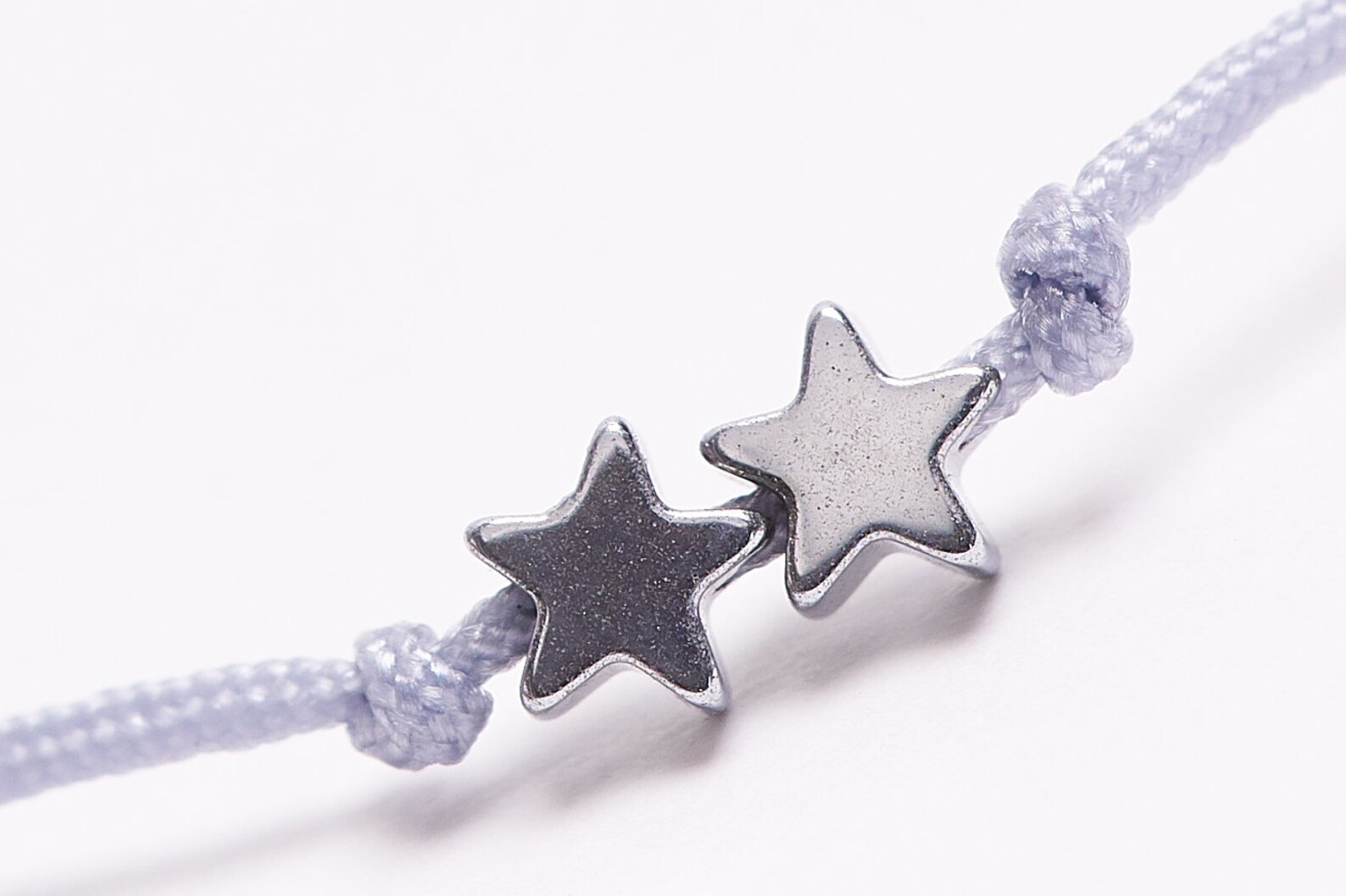 Tiny Silver Star Bracelet Gold Star String Bracelet Gift for - Etsy