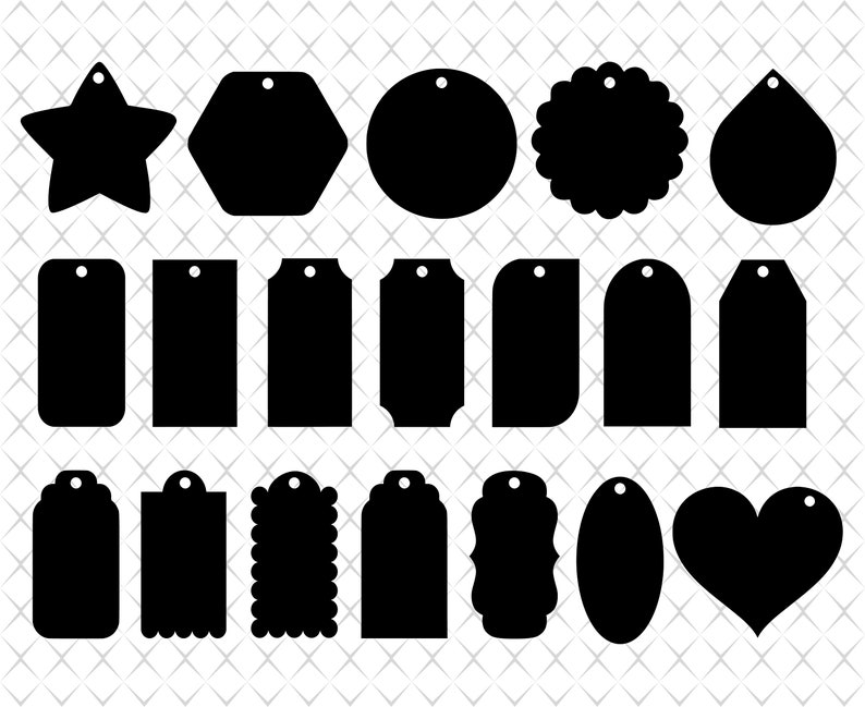 Tag svg Tag bundle svg Tag svg file Tags cut file Tags svg | Etsy