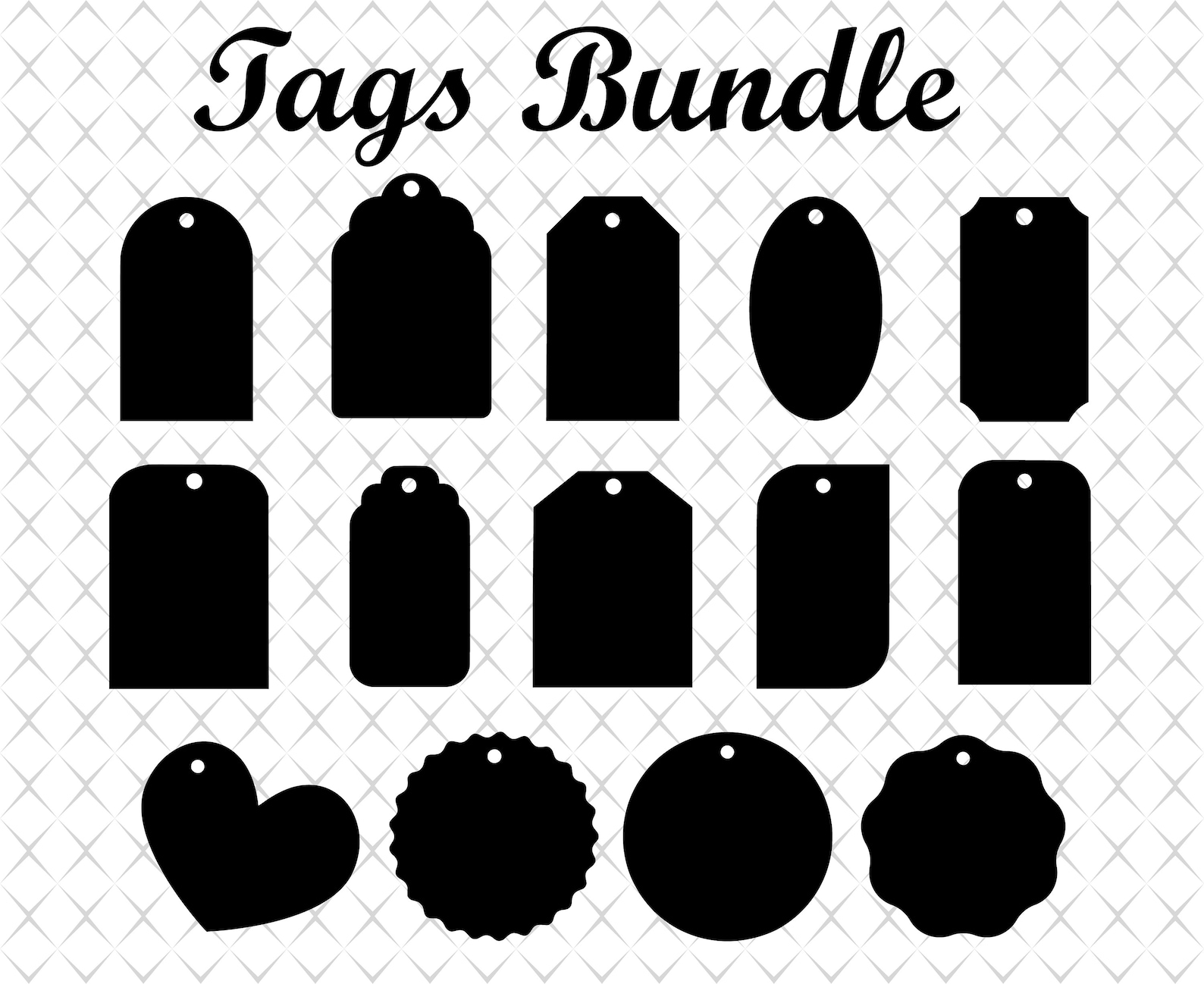 Tag svg Tag coupé fichier Marques de cadeaux svg Prix tags svg | Etsy