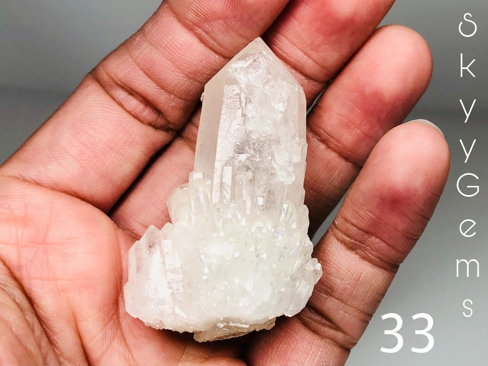 Sugar Quartz Cascade Quartz Point Cascade Quartz Cluster | Etsy