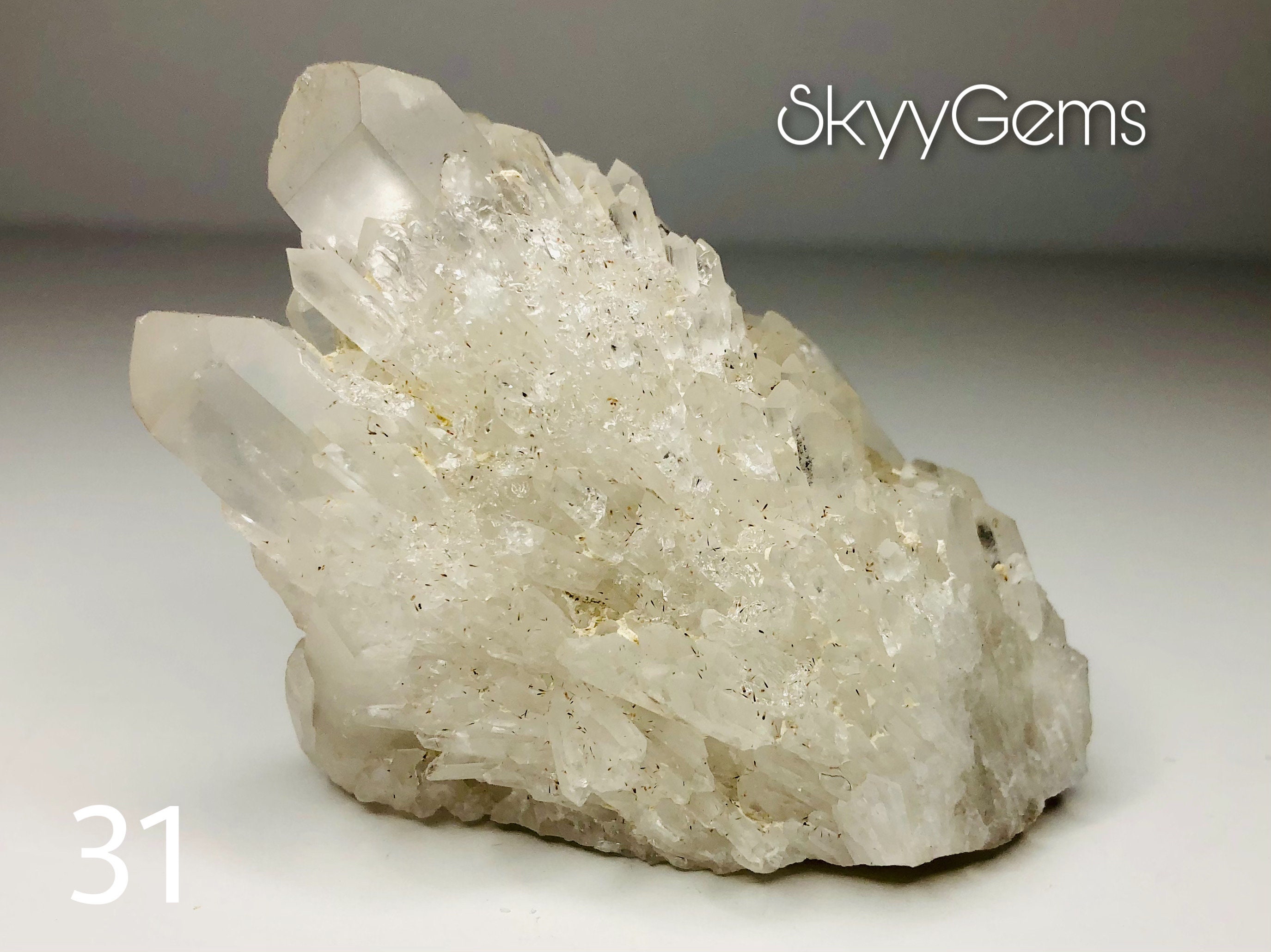 Sugar Quartz Cascade Quartz Point Cascade Quartz Cluster | Etsy