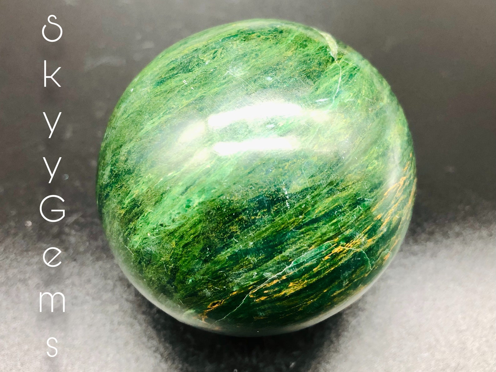 Verdite Sphere Verdite Crystal Ball Y | Etsy