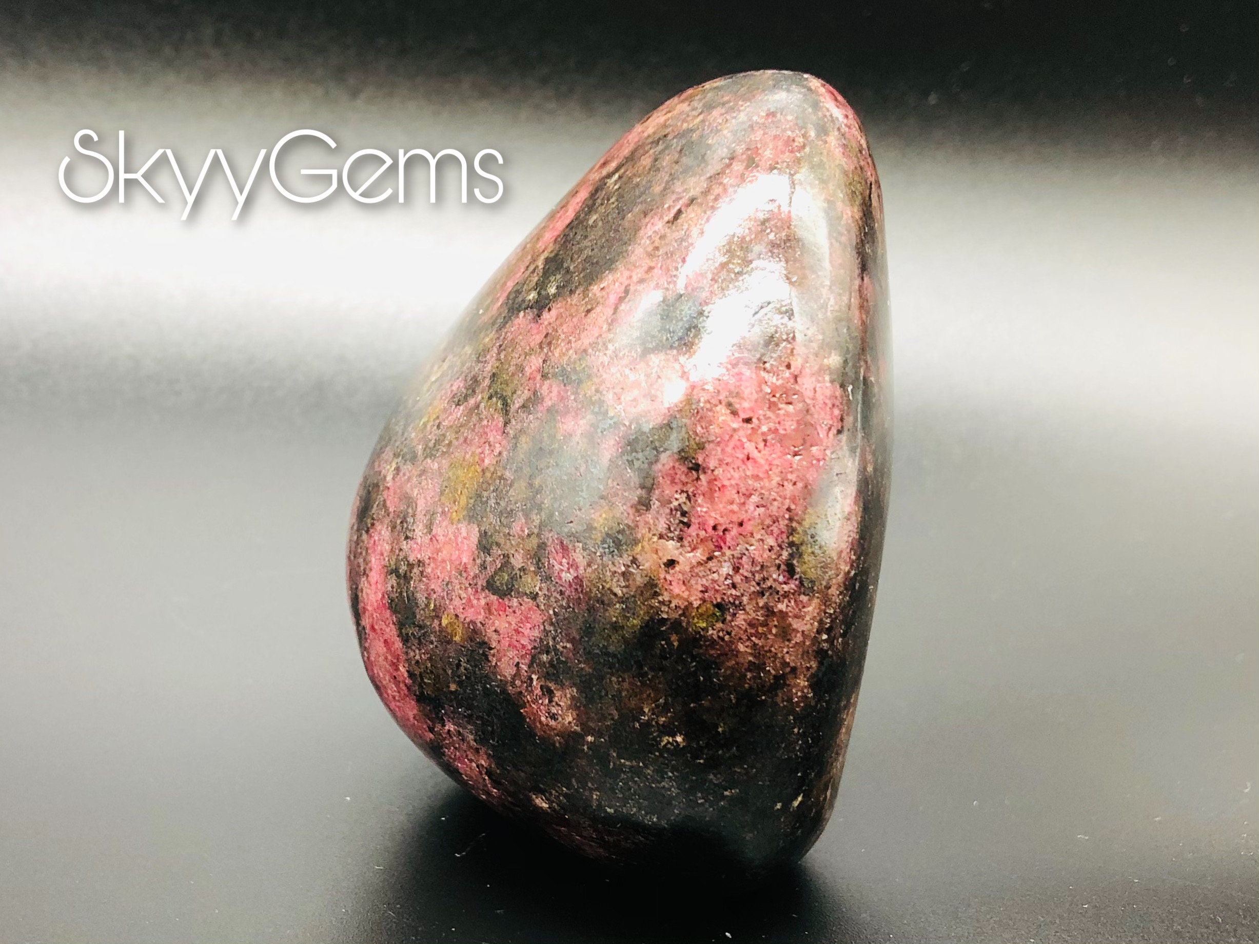Red Rhodonite, Rhodonite Free Form, Heart Chakra Crystal, Chakra ...