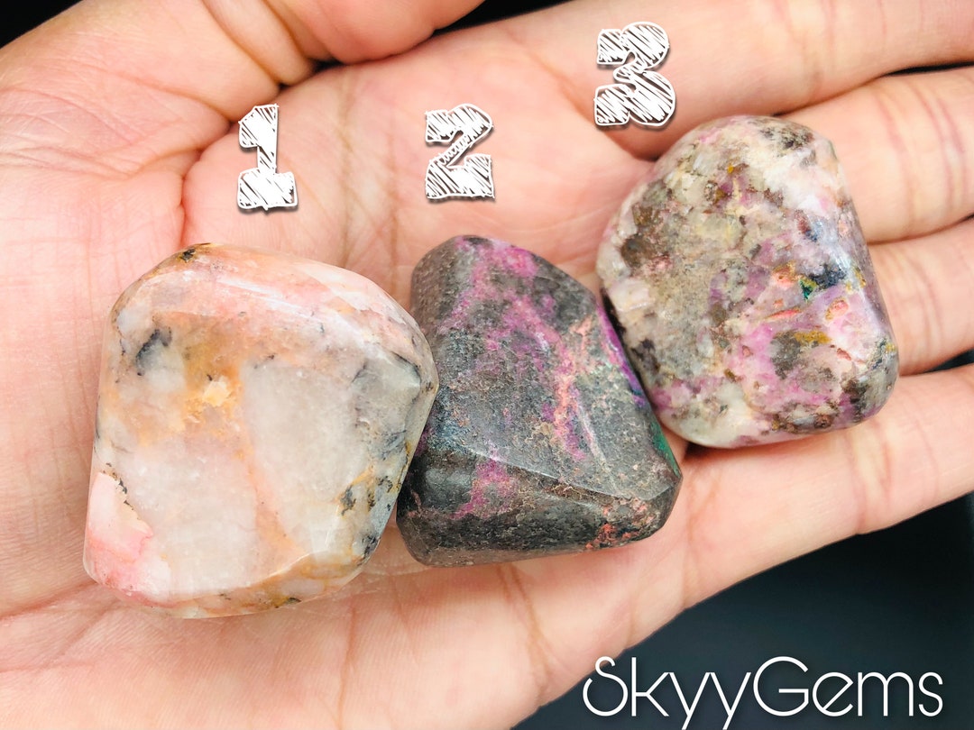 Salrose Cobaltoan Dolomite, Tumbled Pink Dolomite, Tumbled Dolomite ...