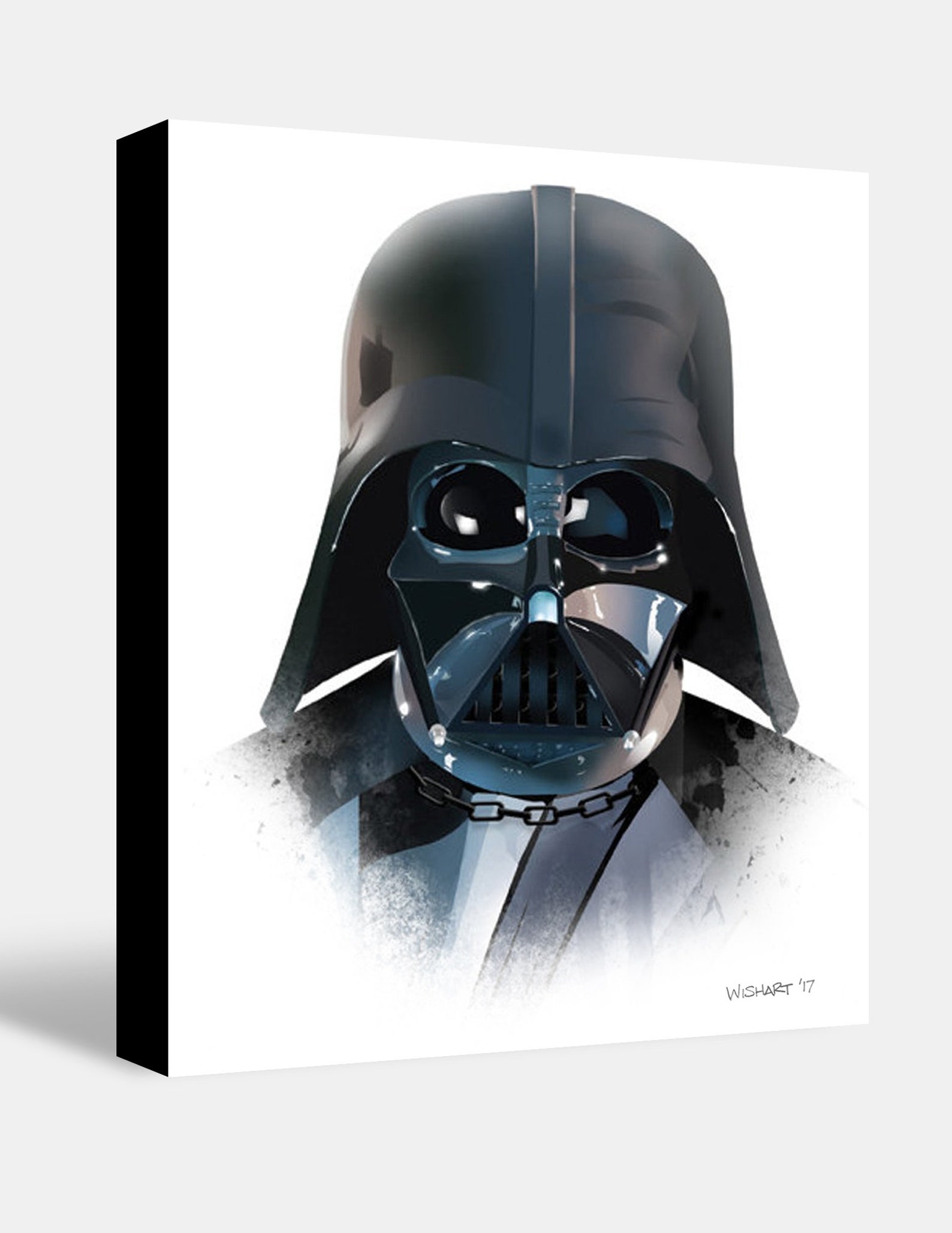 Darth Vader on Wood Panel Print - Etsy