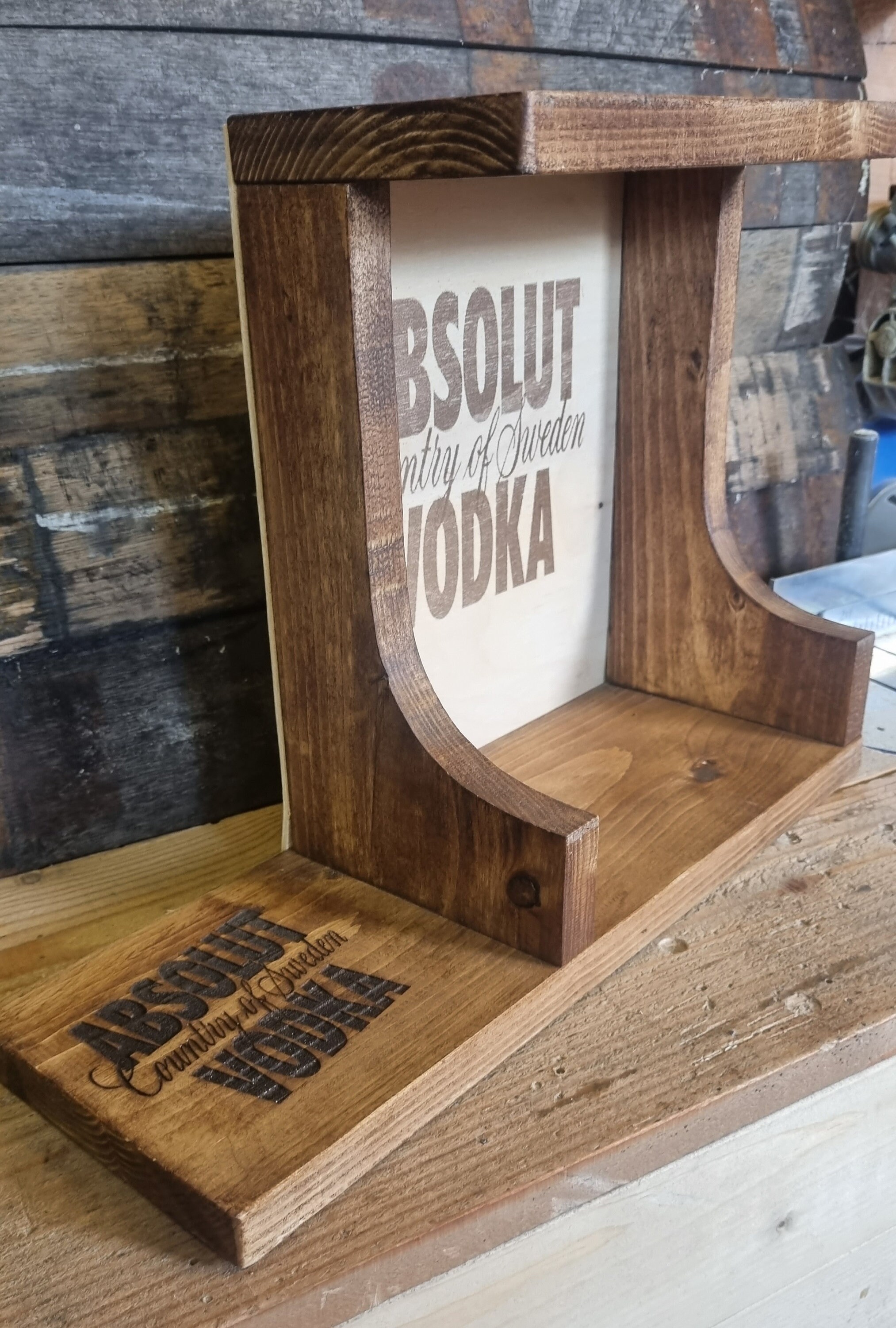 Unique Vodka Display Stand - Etsy