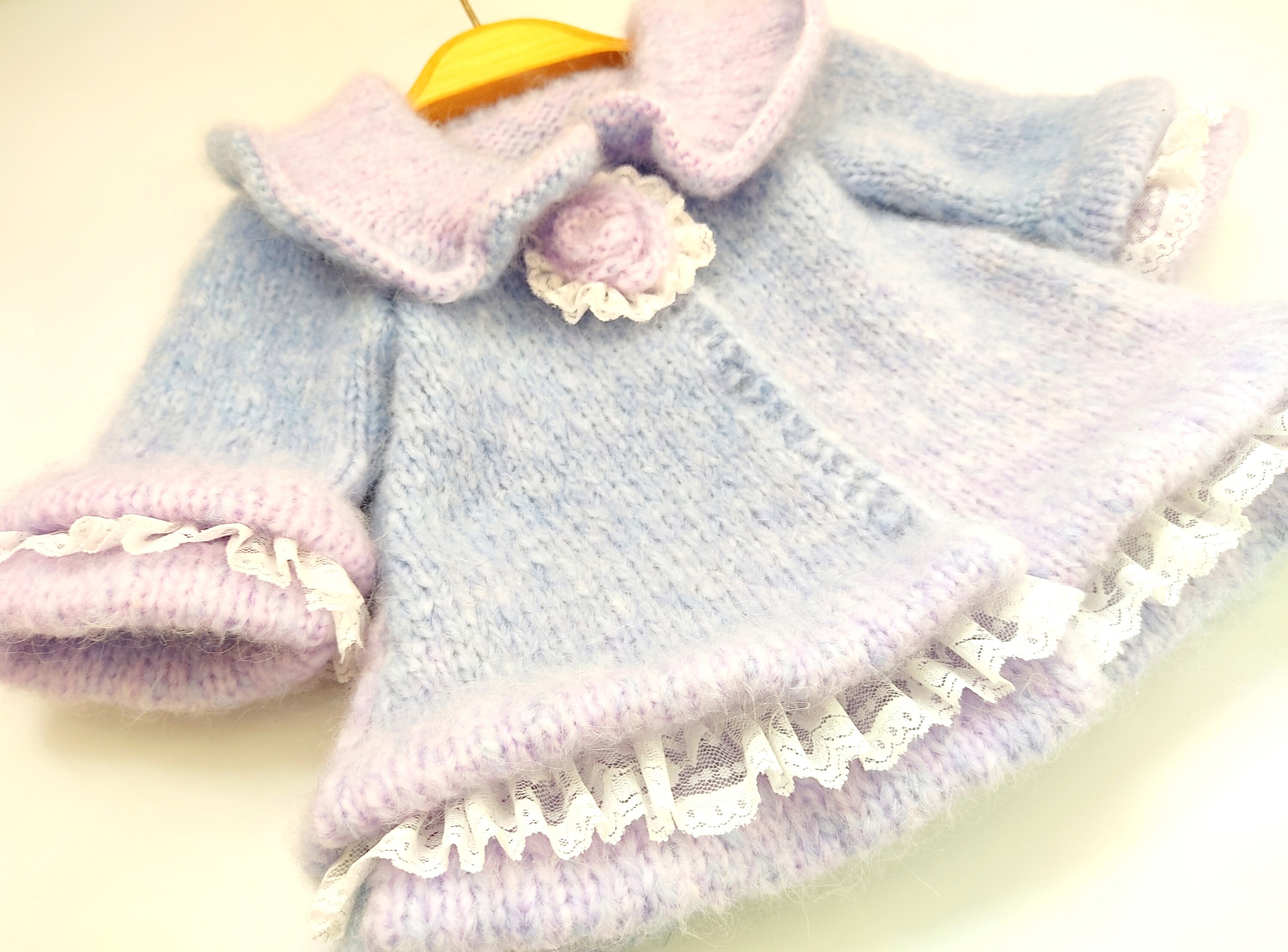 Coat Knitting Pattern. Baby Girl Moheir Wool Coat - Etsy