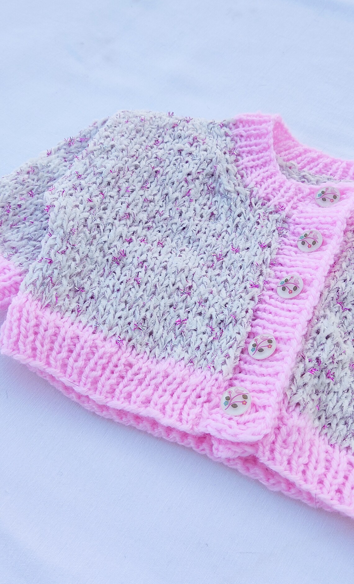 Baby Cardigan Knitting Pattern PDF. Infant Clothes Knitting Pattern ...